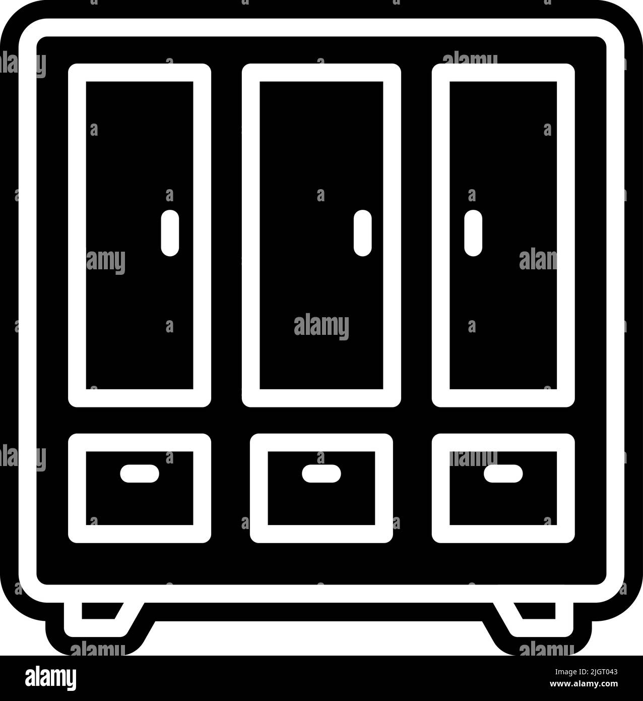 Furniture wardrobe icon Stock Vector Image & Art - Alamy
