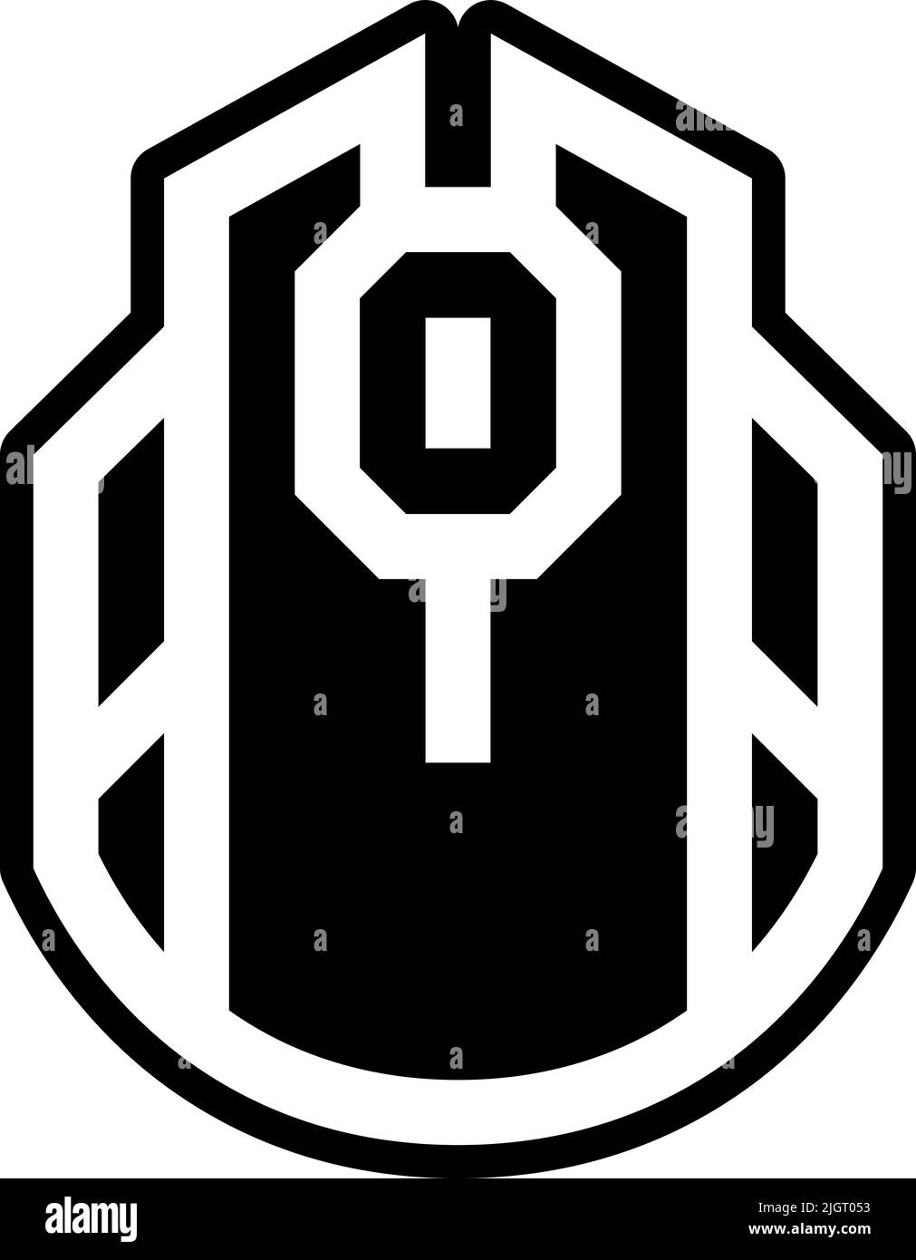 Gaming mouse icon outline Stock Vector Images - Alamy