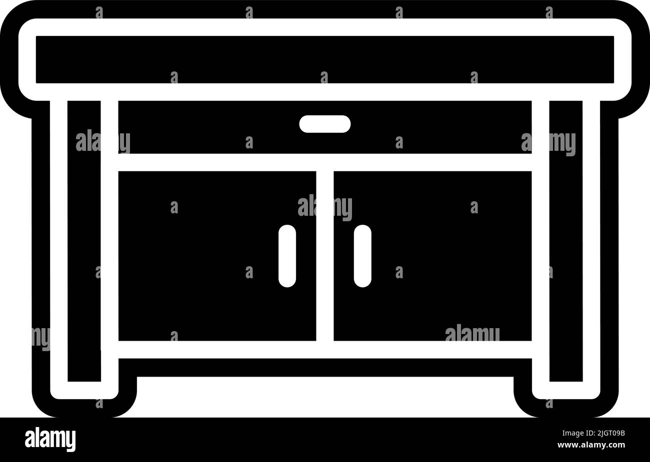 Furniture cabinet icon Stock Vector Image & Art - Alamy