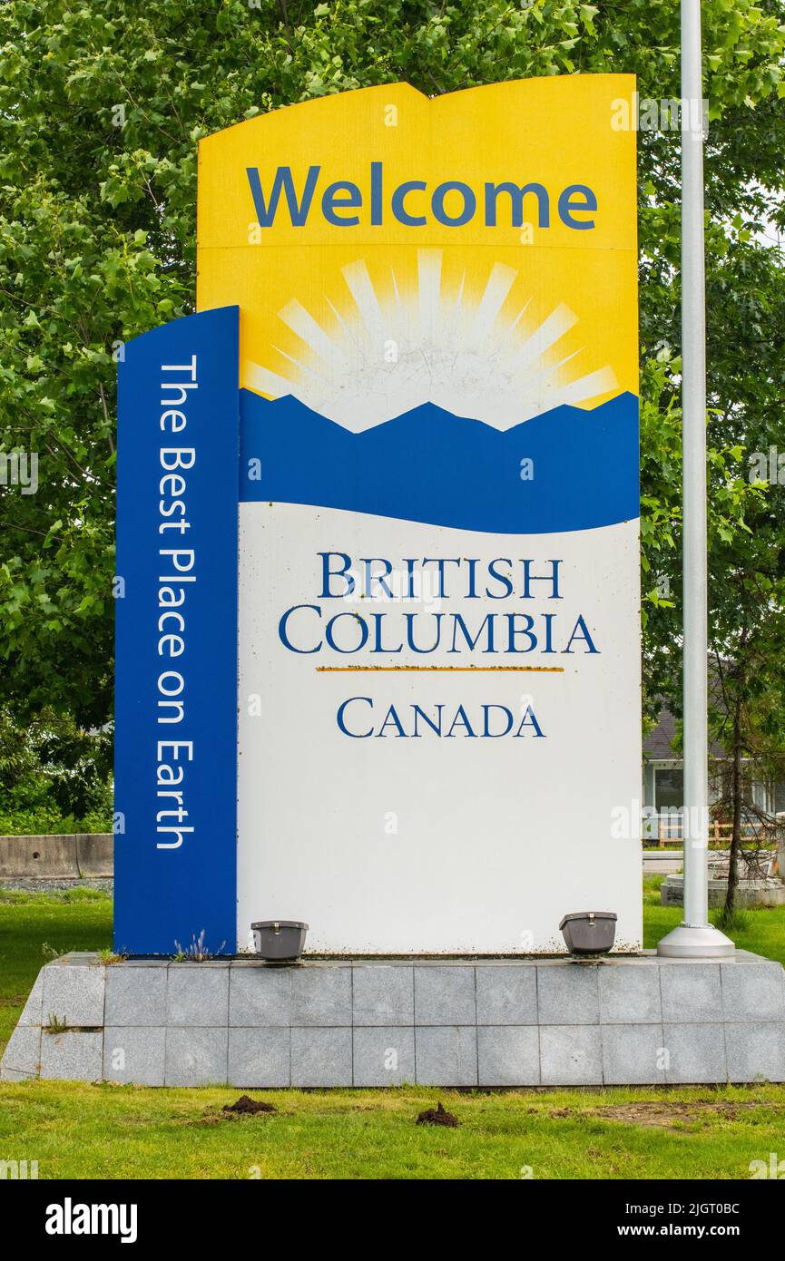 Sumas border crossing hi-res stock photography and images - Alamy