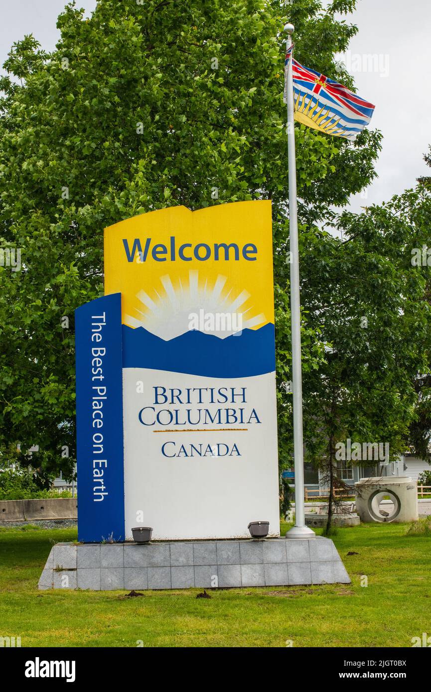 Usa canada border crossing hi-res stock photography and images - Alamy