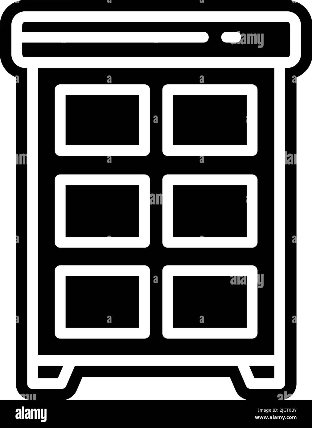 Furniture isometric Black and White Stock Photos & Images - Alamy