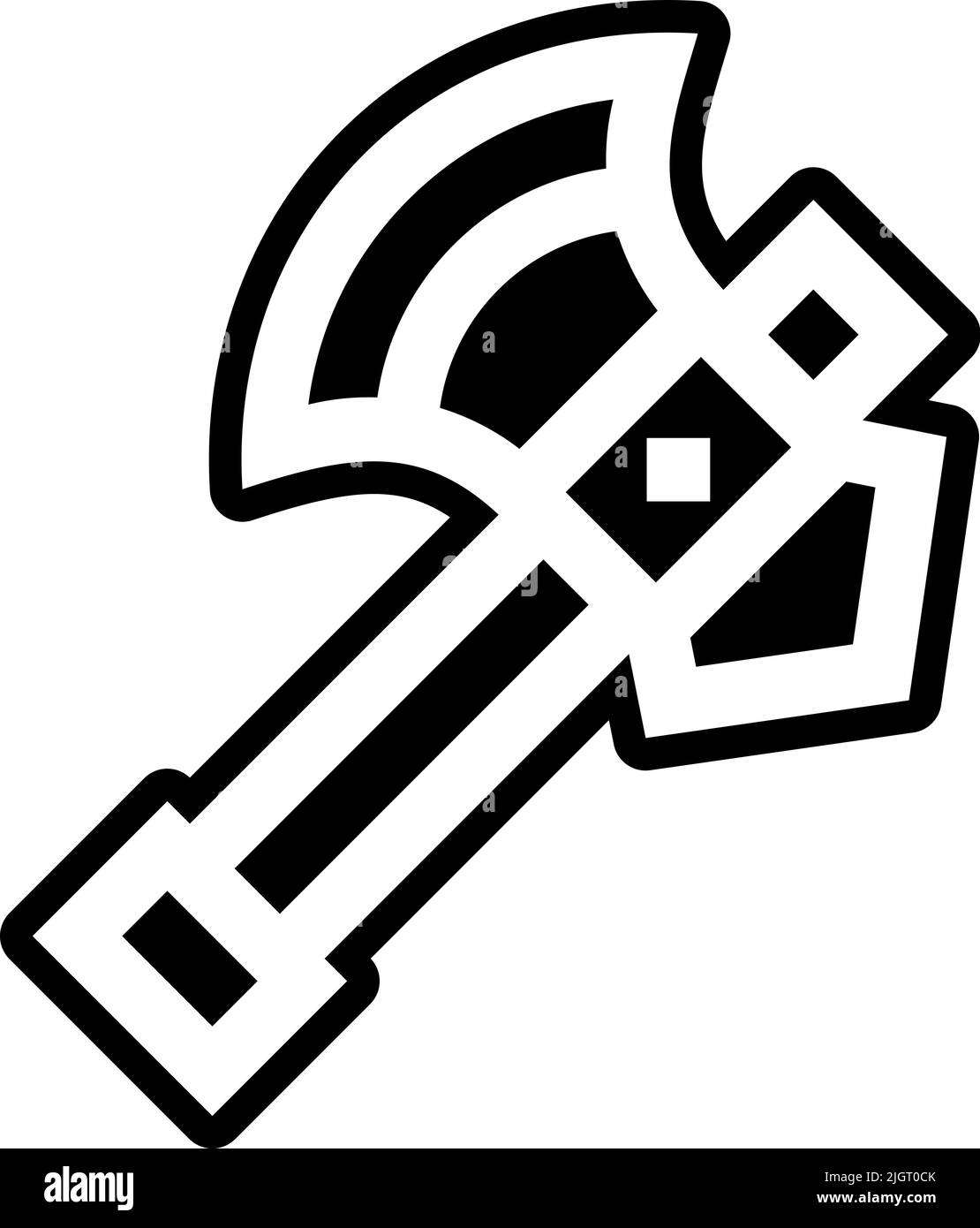 Gaming axe icon Stock Vector Image & Art - Alamy