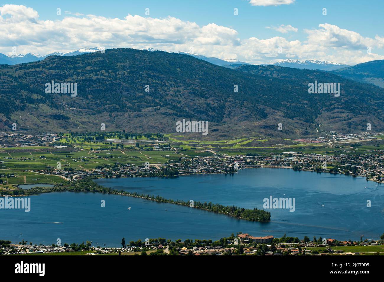 Osoyoos Lake, Osoyoos, British Columbia, Canada Stock Photo - Alamy
