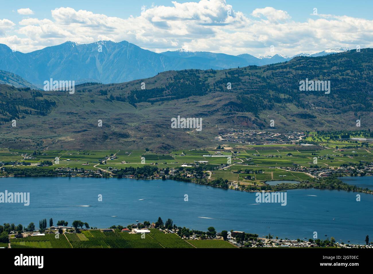 Osoyoos Lake, Osoyoos, British Columbia, Canada Stock Photo - Alamy