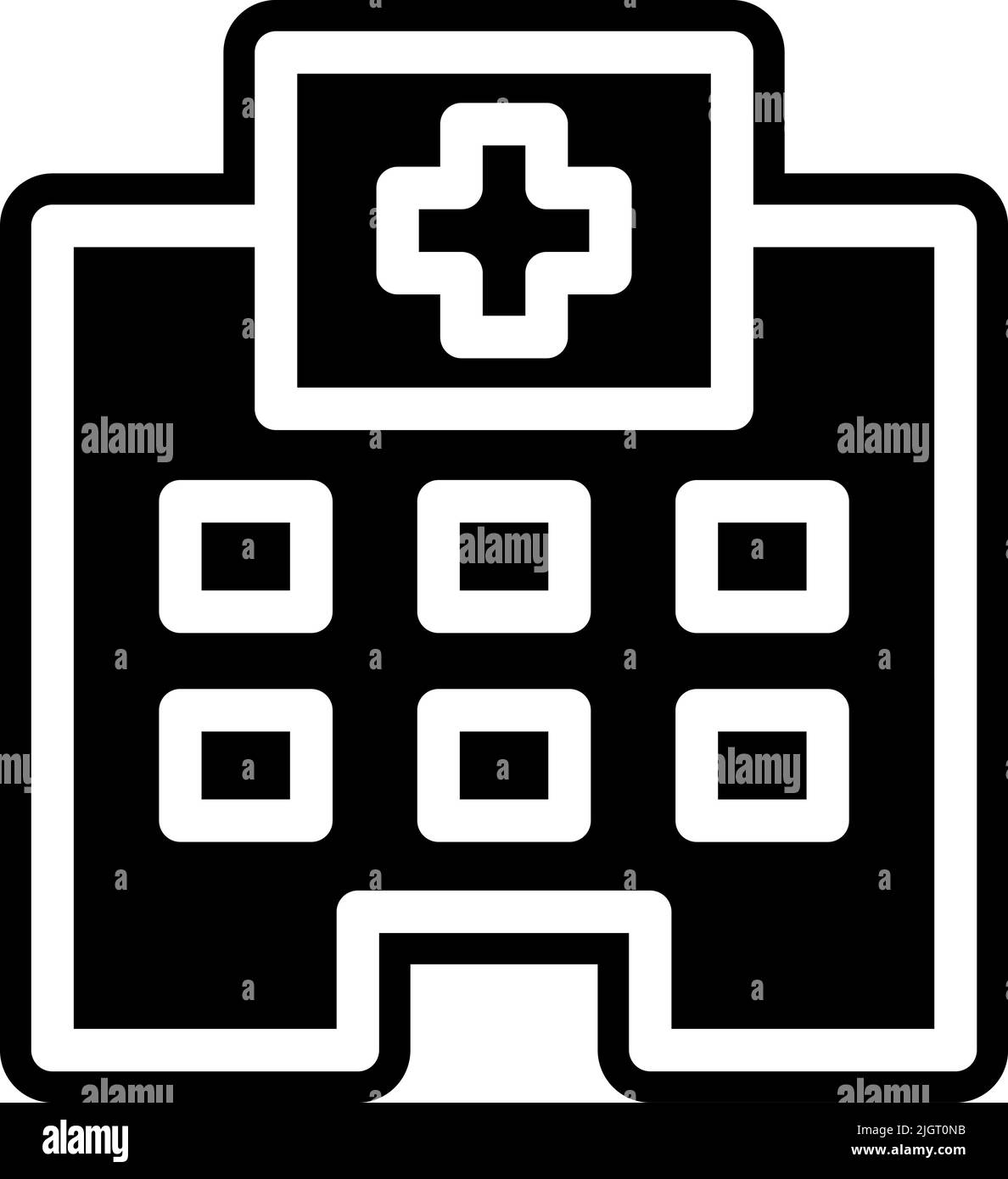 Healthy and medical hospital icon Stock Vector Image & Art - Alamy