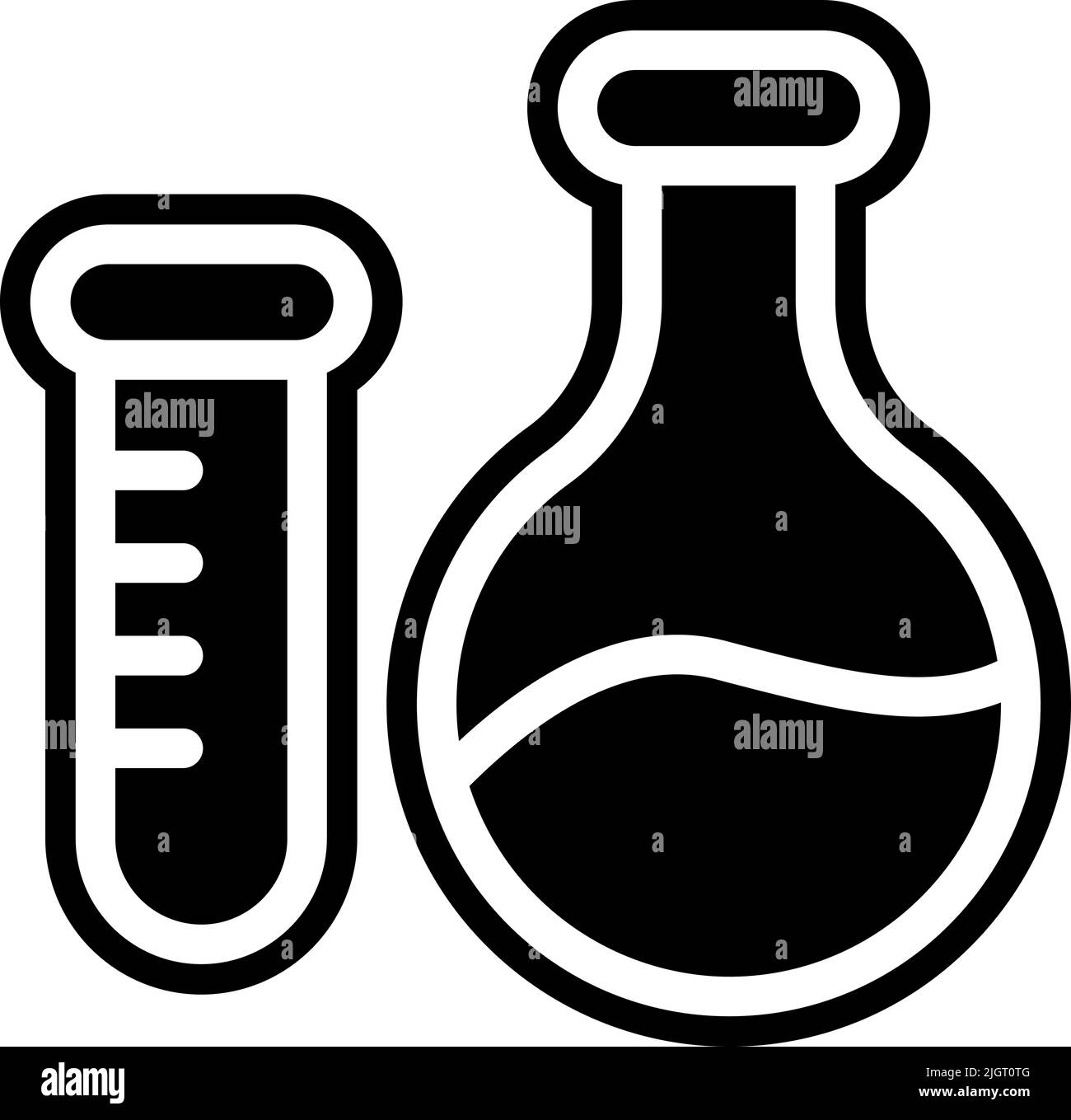 Healthy and medical flasks icon Stock Vector Image & Art - Alamy