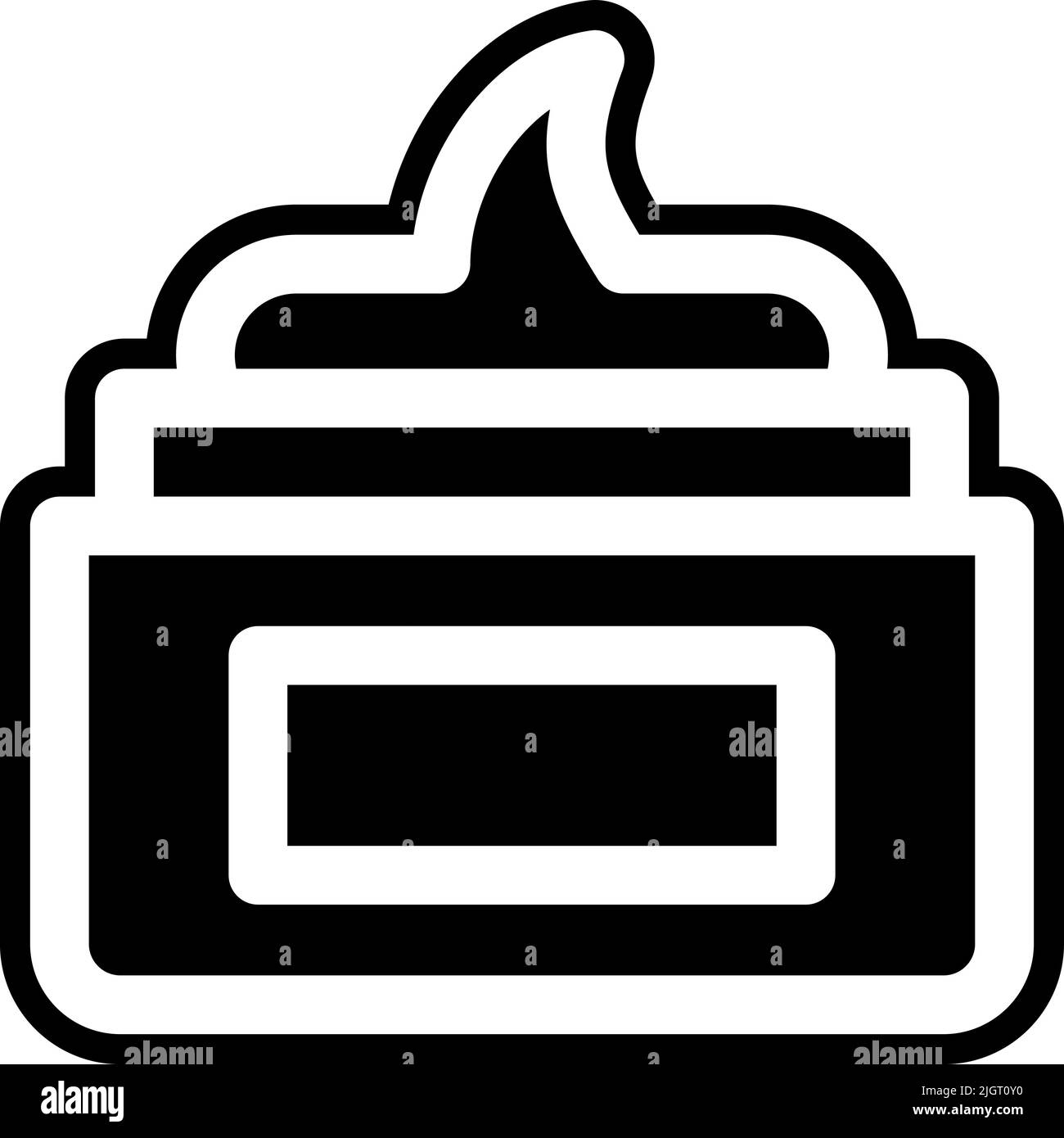 Hairdressing and barber shop cream icon Stock Vector Image & Art - Alamy