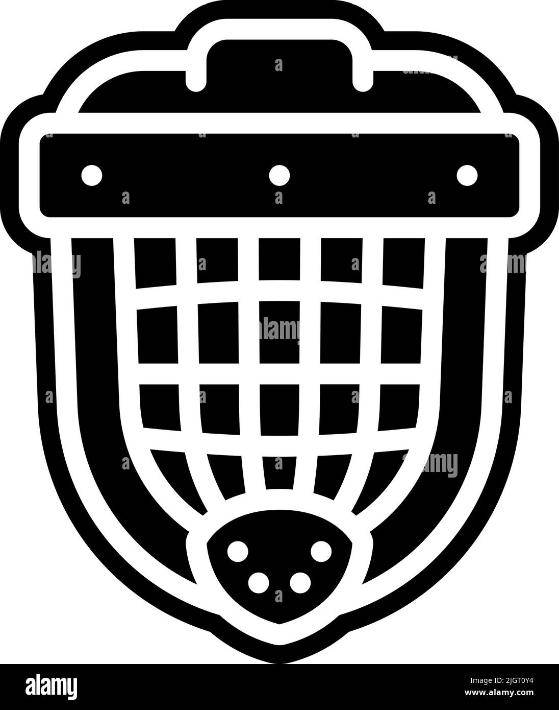 Hockey face mask icon Stock Vector Image & Art - Alamy