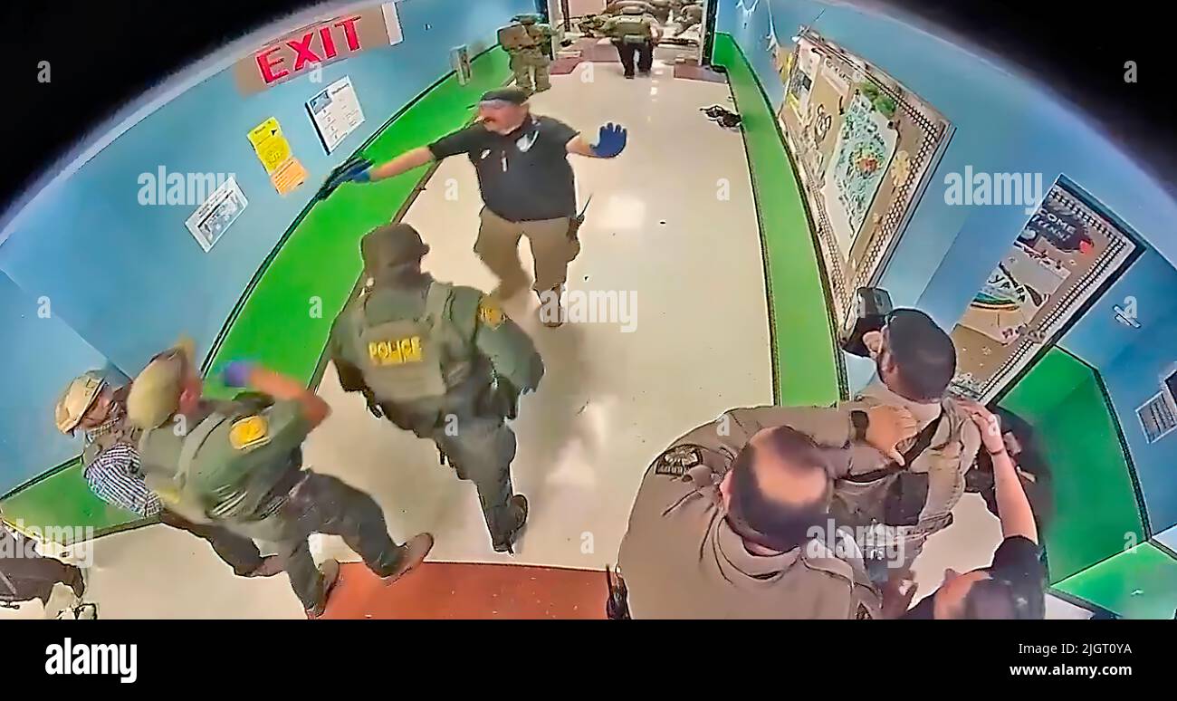 Robb elementary school surveillance hi-res stock photography and images ...