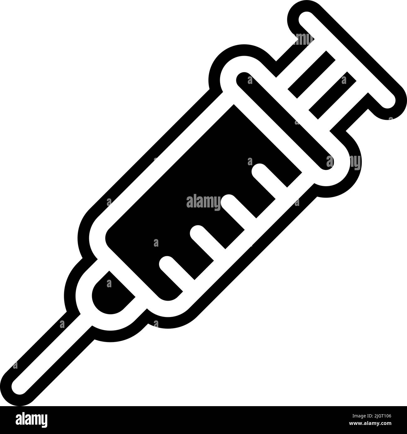 Healthy and medical syringe icon Stock Vector Image & Art - Alamy