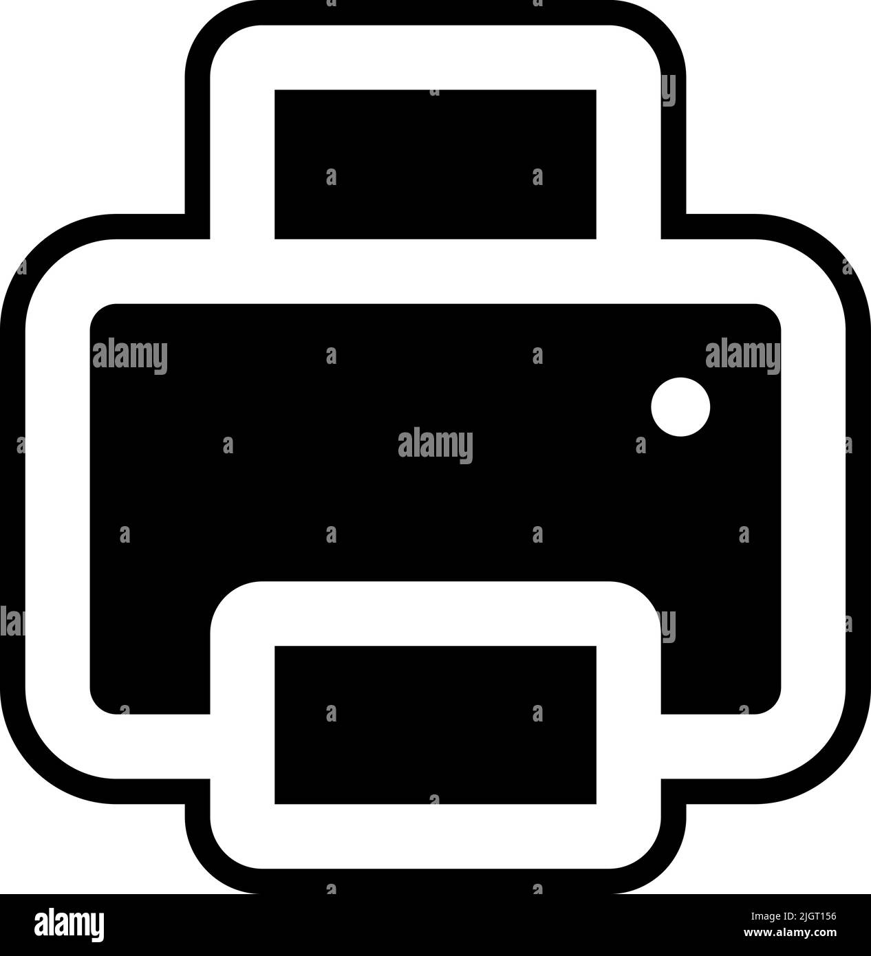 Interface printer icon Stock Vector Image & Art - Alamy
