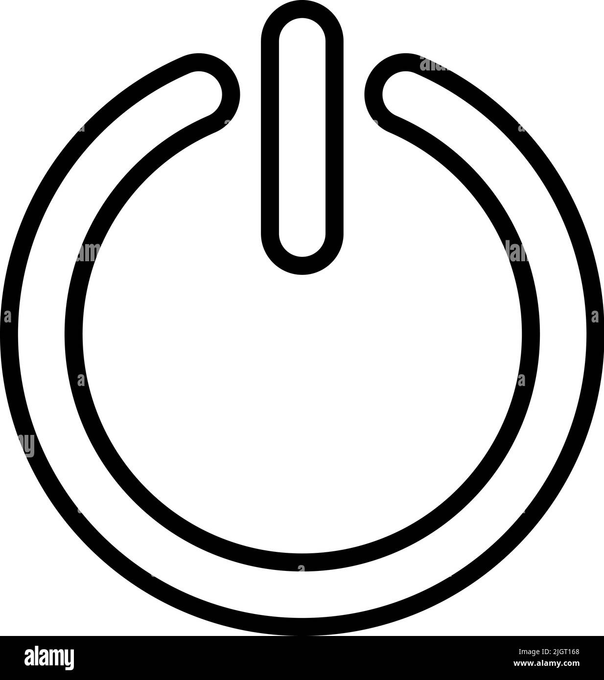 Interface power icon Stock Vector Image & Art - Alamy