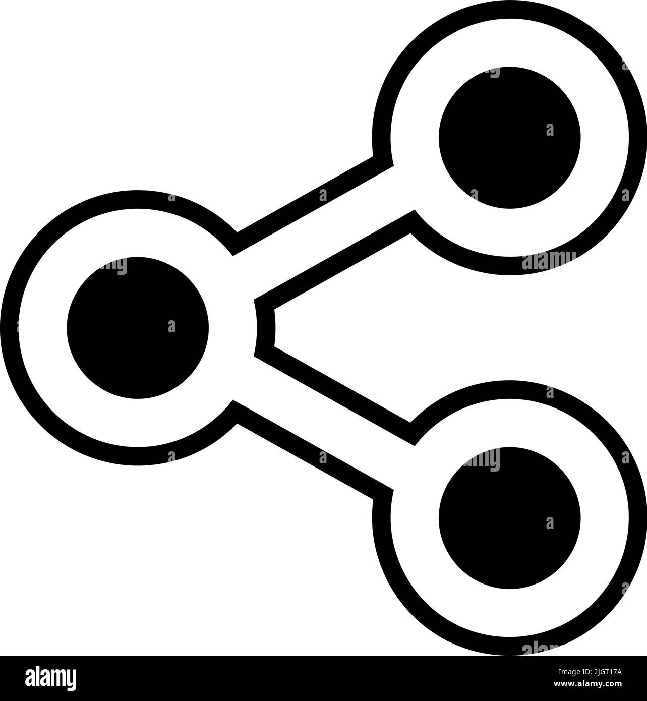 Interface share icon Stock Vector Image & Art - Alamy