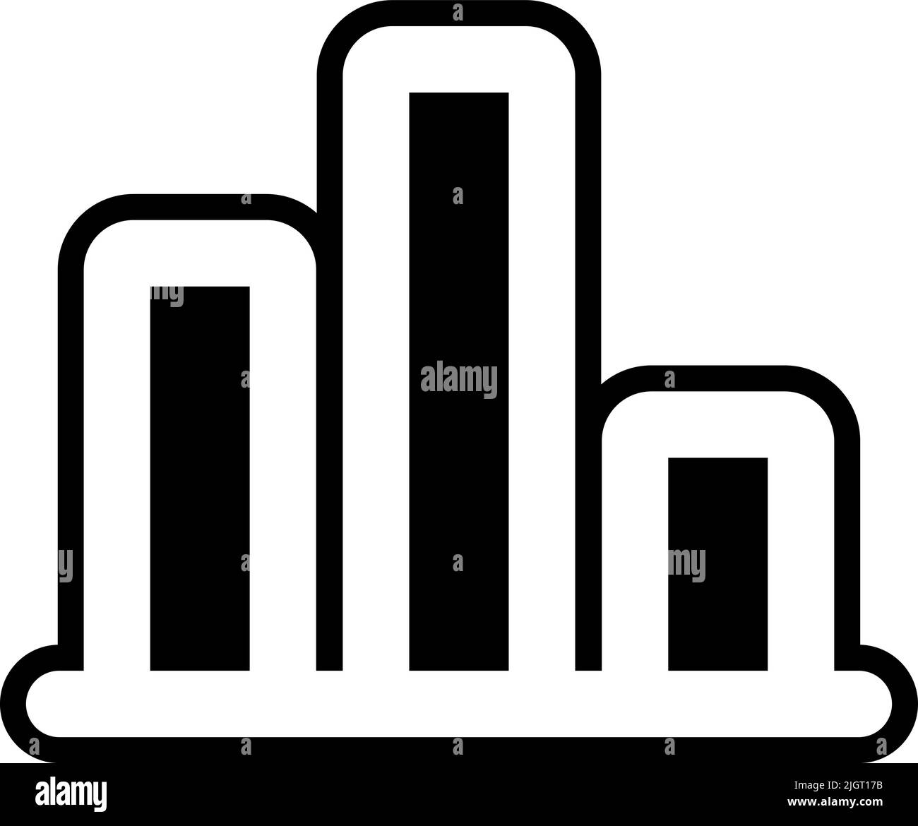 Simple chart interface Black and White Stock Photos & Images - Alamy