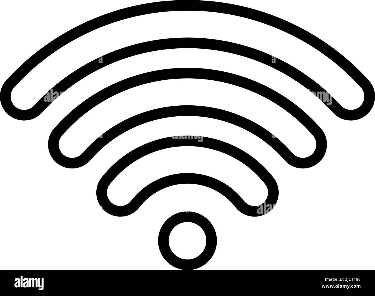 Interface wireless icon Stock Vector Image & Art - Alamy