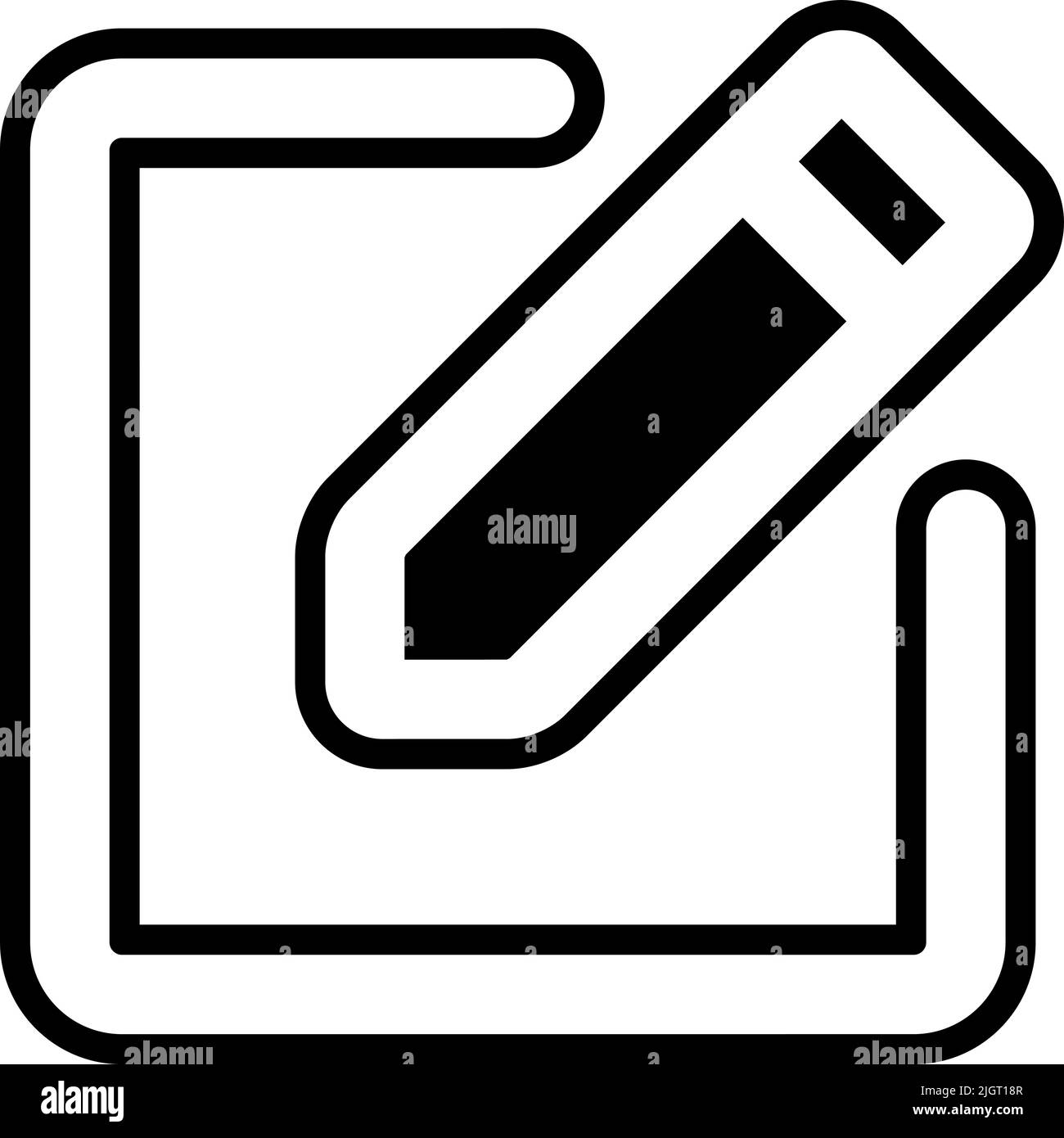 Interface write icon Stock Vector Image & Art - Alamy