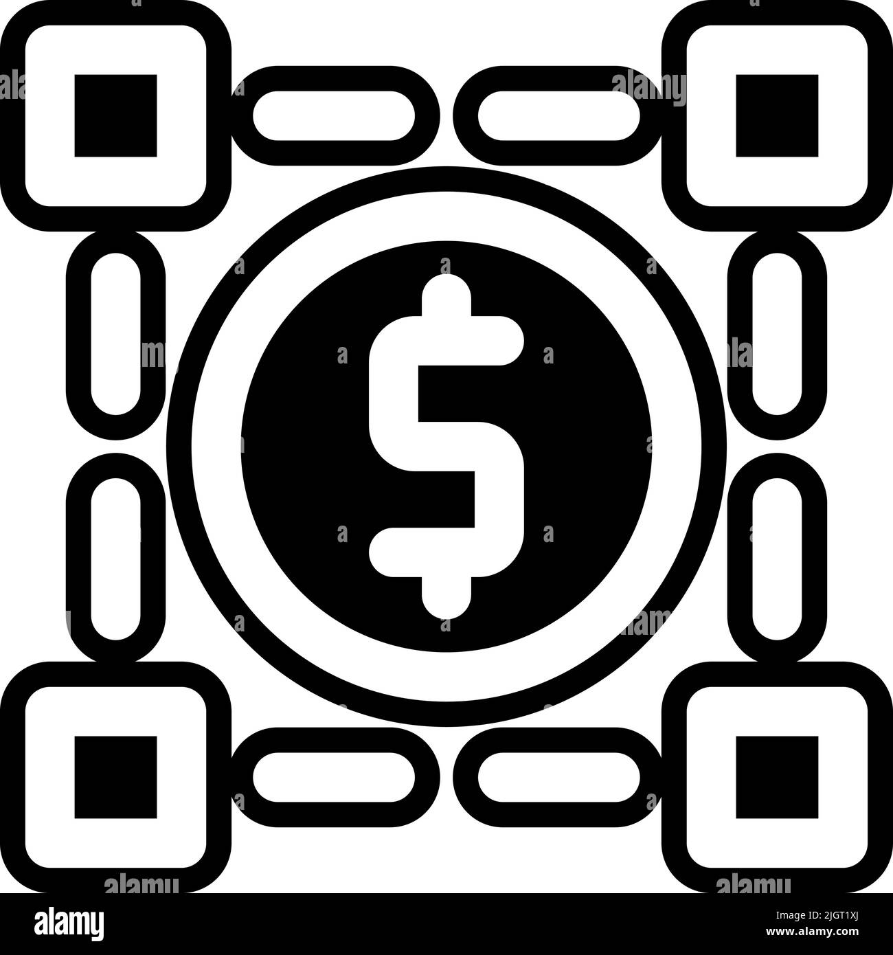Concept blockchain gold digital Black and White Stock Photos & Images ...