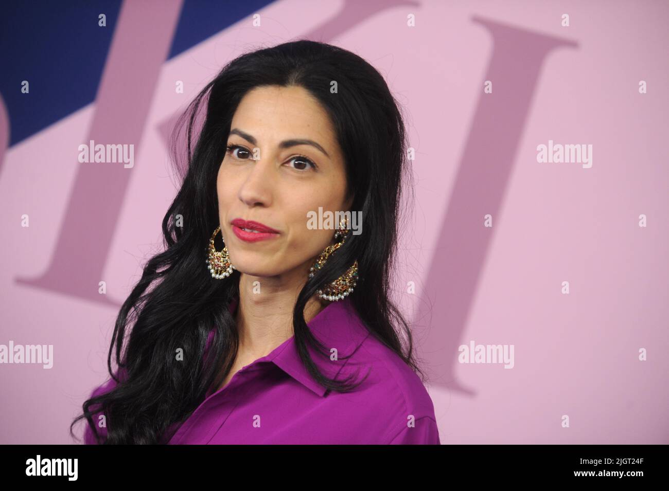 NEW YORK, NY - JUNE 05: Huma Abedin at the outside arrivals for the ...