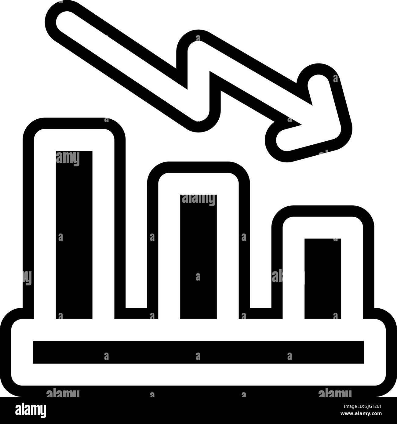 Money and finance loss icon Stock Vector Image & Art - Alamy