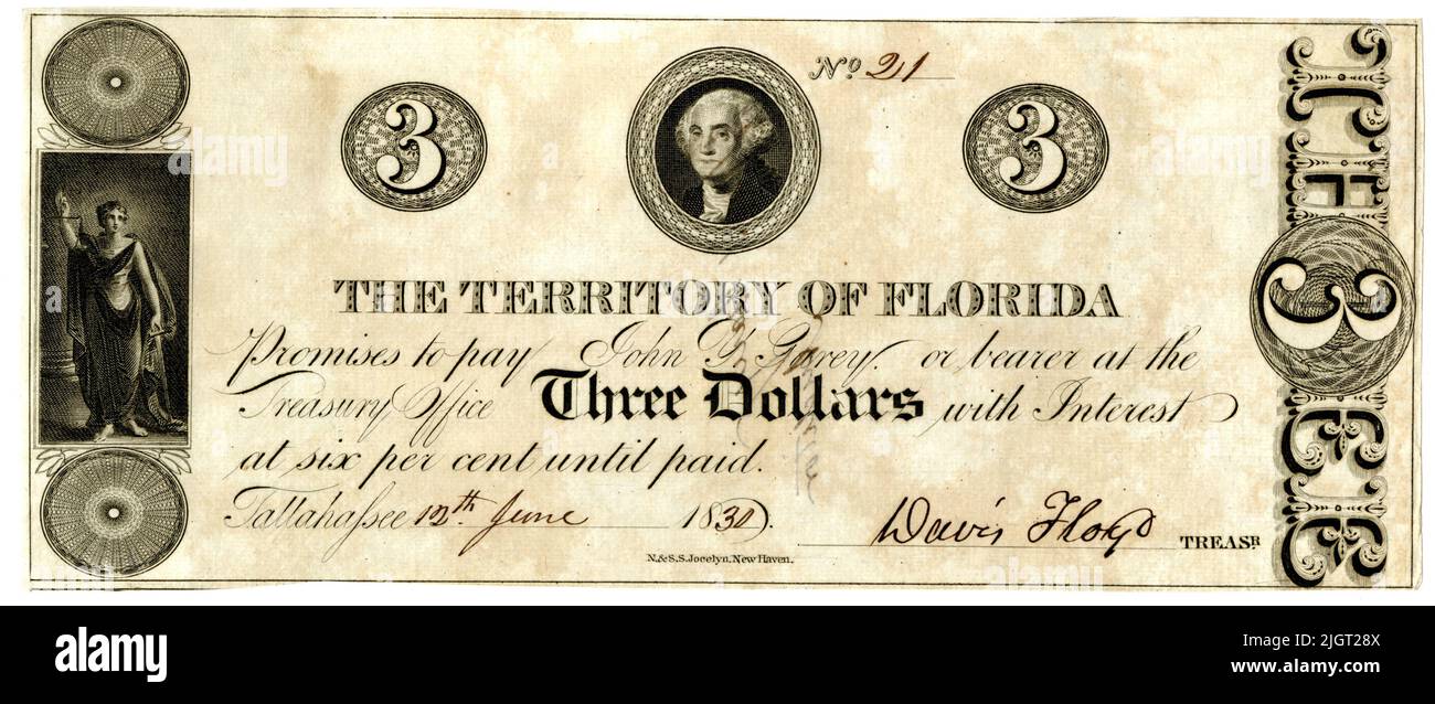Dollar bill 1800s hi-res stock photography and images - Alamy