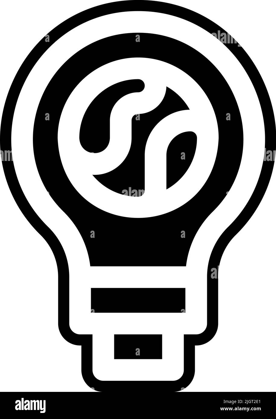 Earth day light bulb icon Stock Vector Image & Art - Alamy