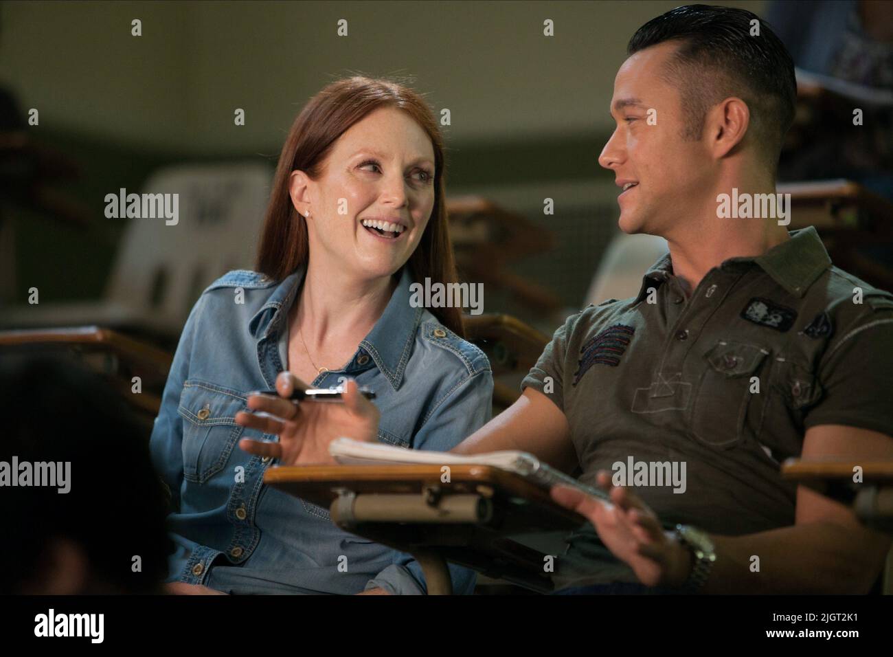 MOORE,GORDON-LEVITT, DON JON, 2013 Stock Photo - Alamy