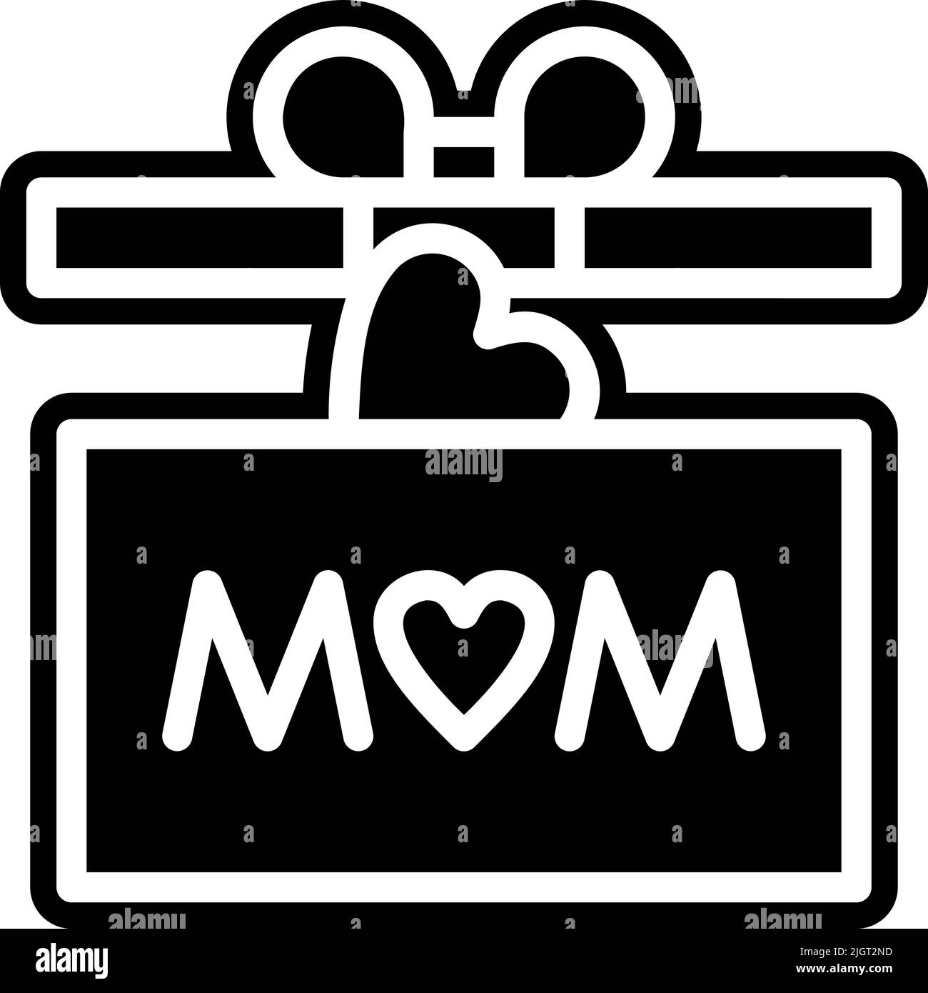 Gift box day flower Black and White Stock Photos & Images - Alamy