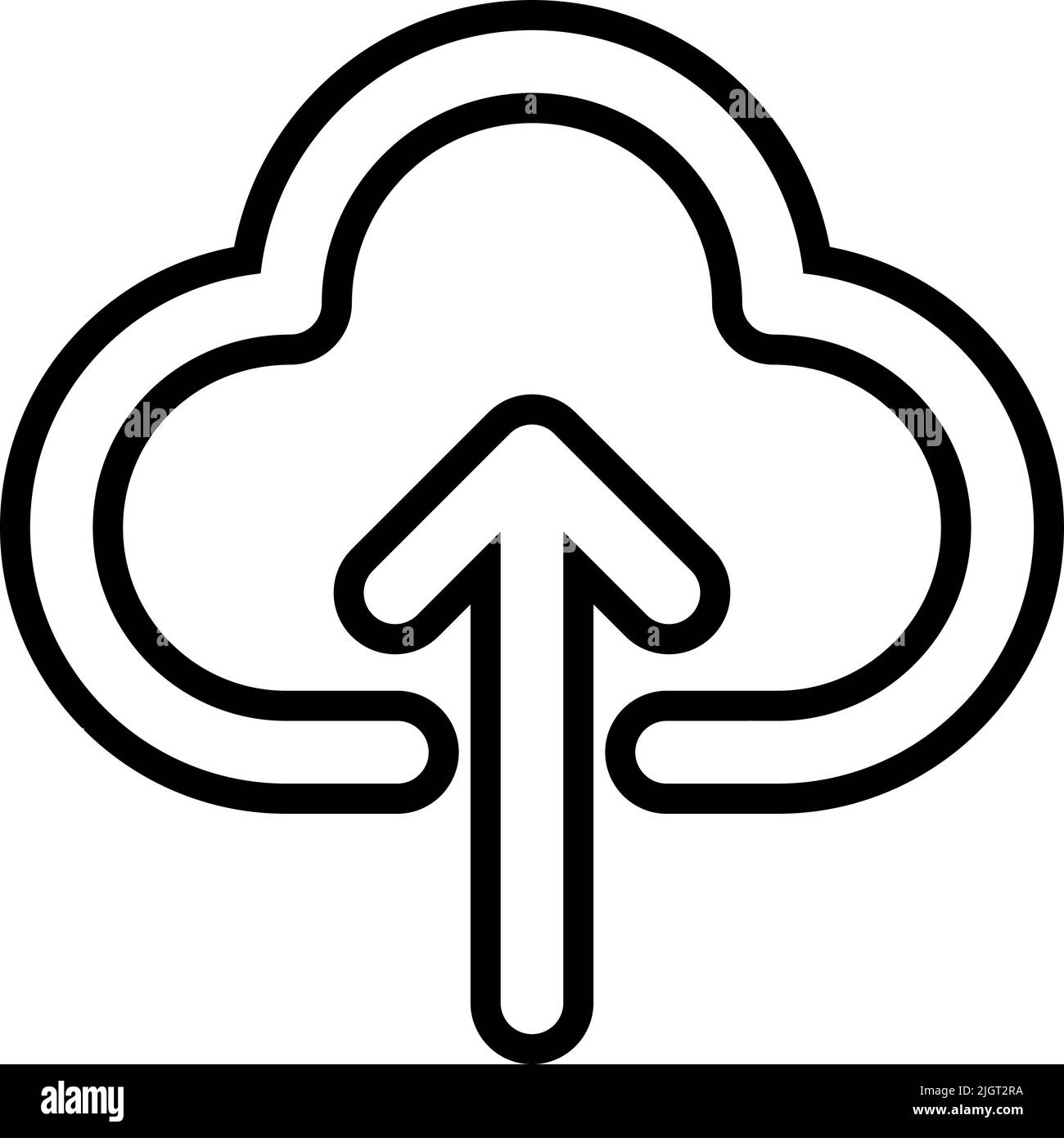 Multimedia upload icon Stock Vector Image & Art - Alamy