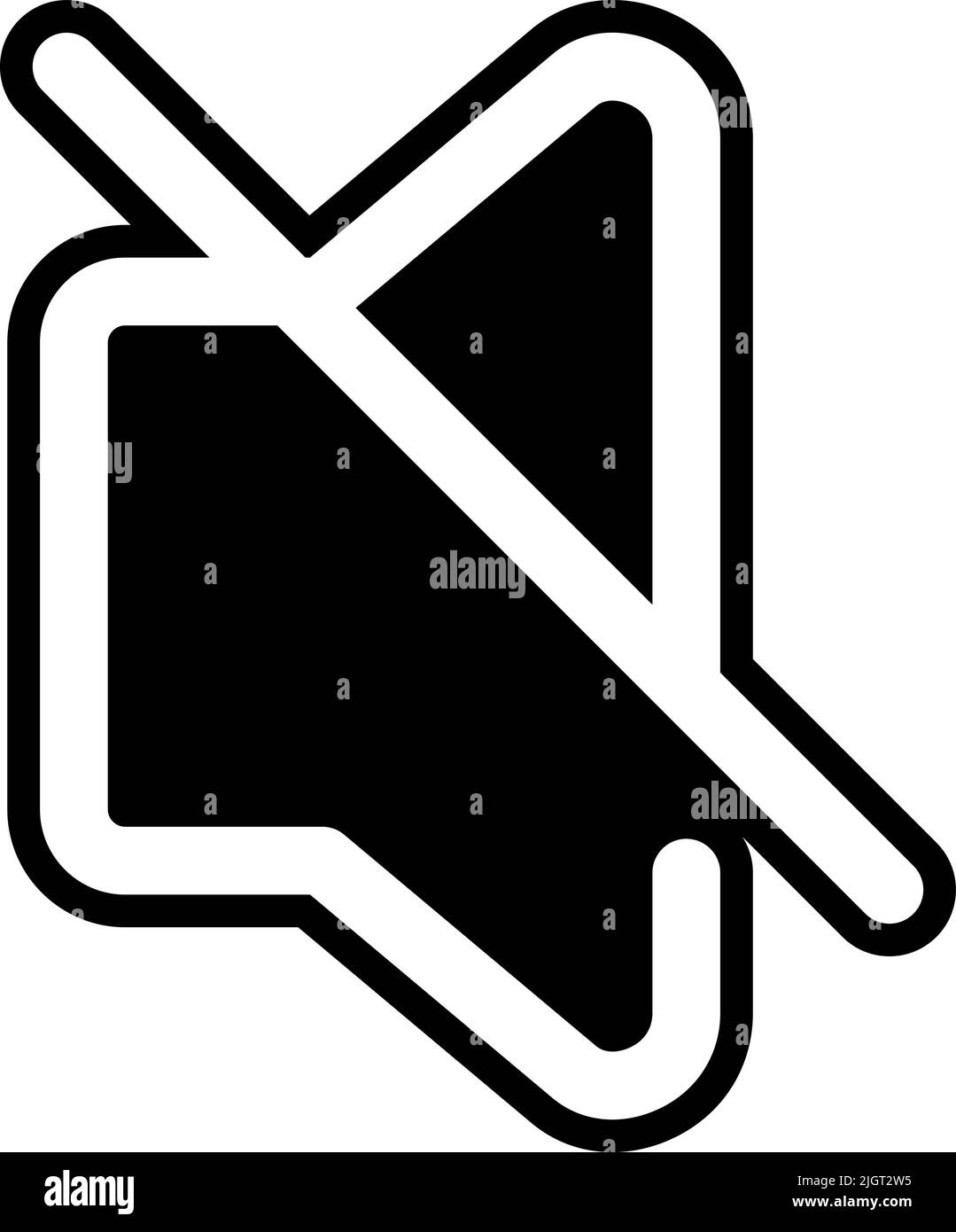 Multimedia silent icon Stock Vector Image & Art - Alamy