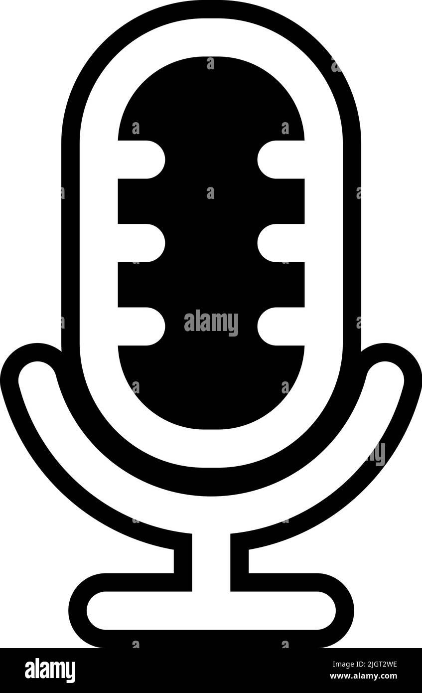 Multimedia microphone icon Stock Vector Image & Art - Alamy