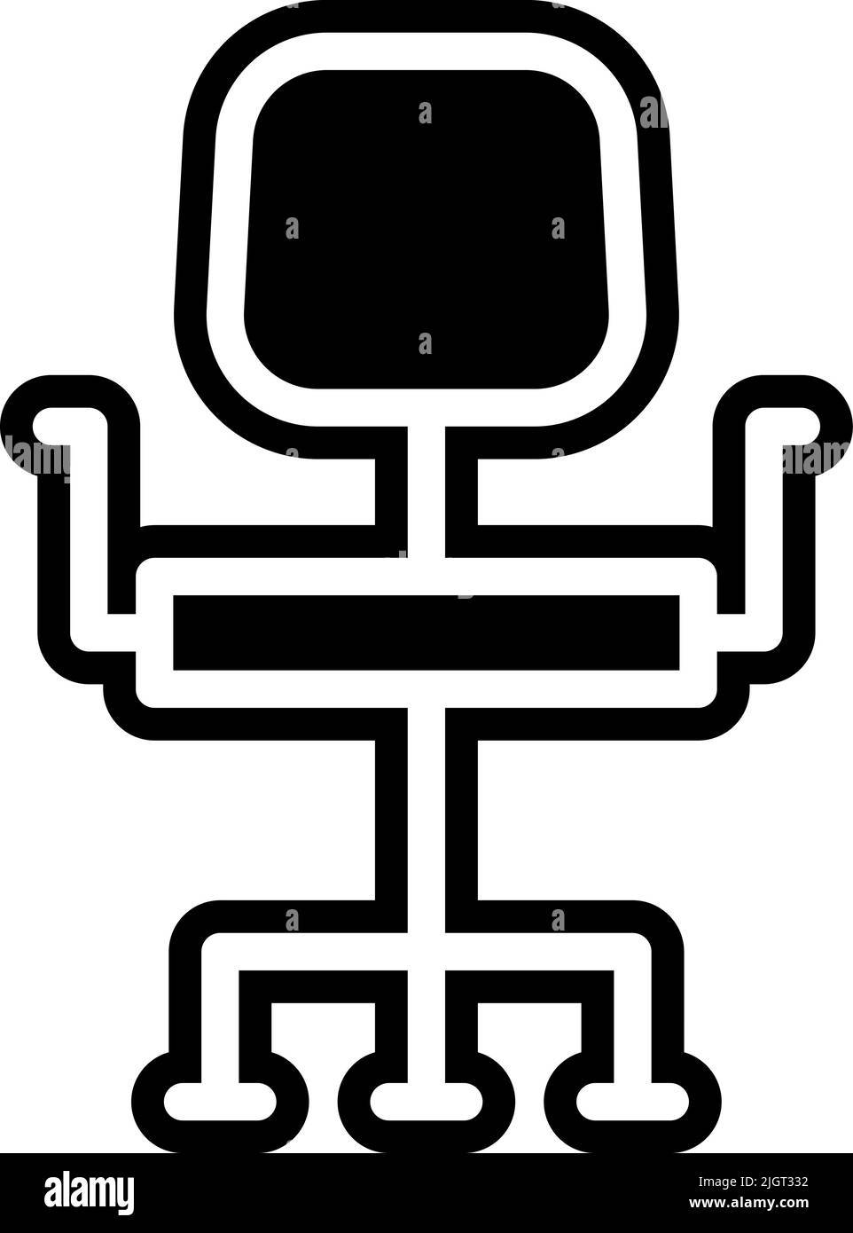 Office chair icon Stock Vector Image & Art - Alamy