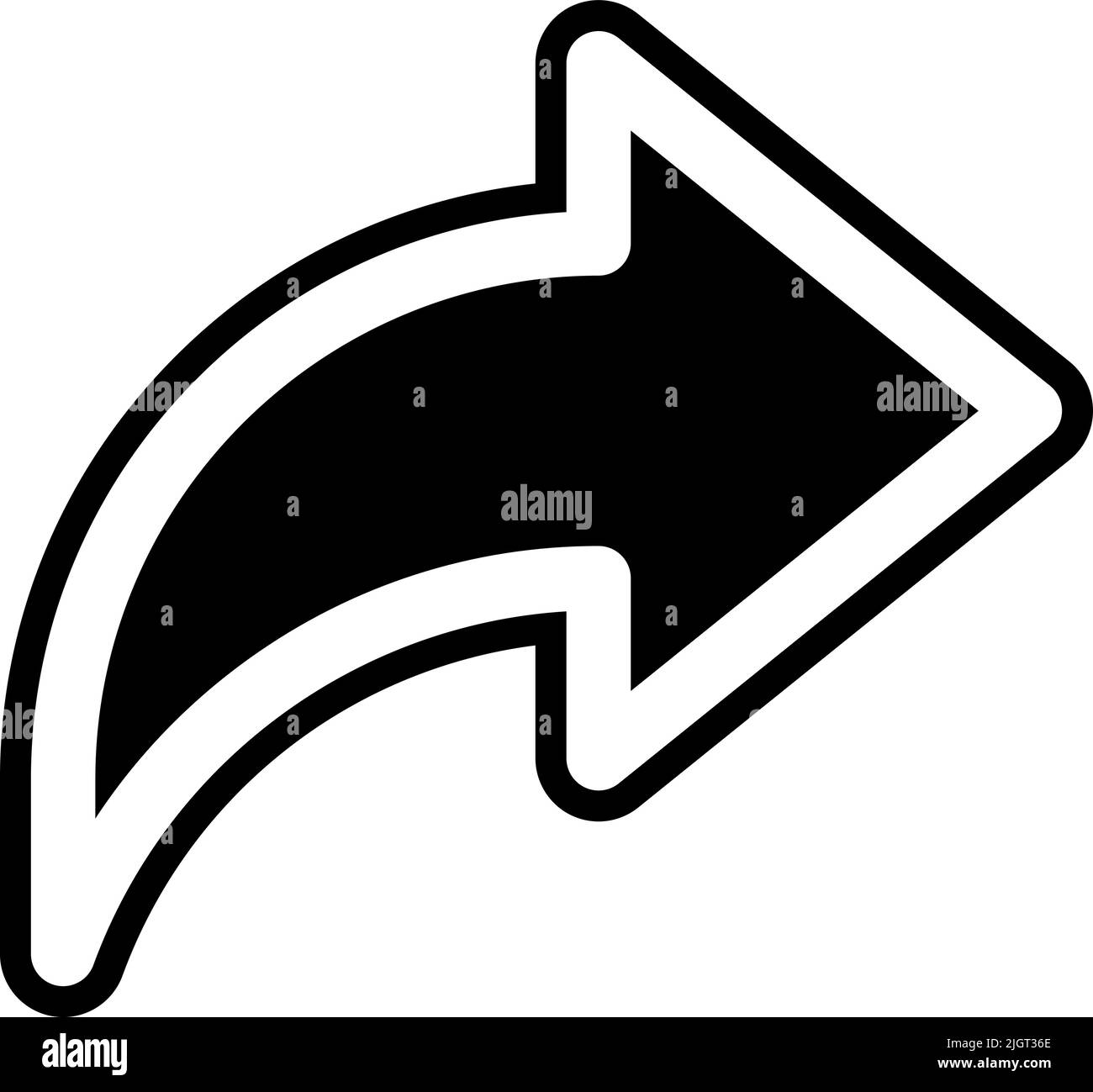 Multimedia forward icon Stock Vector Image & Art - Alamy