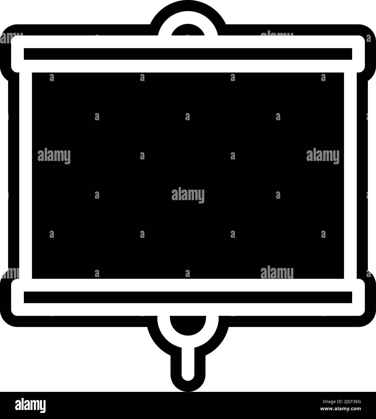 Office projector screen icon Stock Vector Image & Art - Alamy