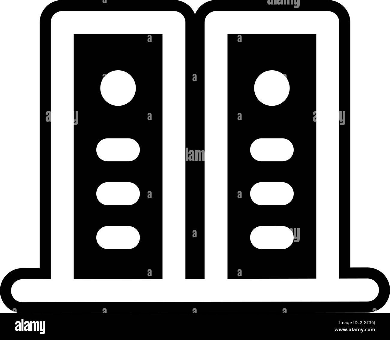 Office material archive icon Stock Vector Image & Art - Alamy