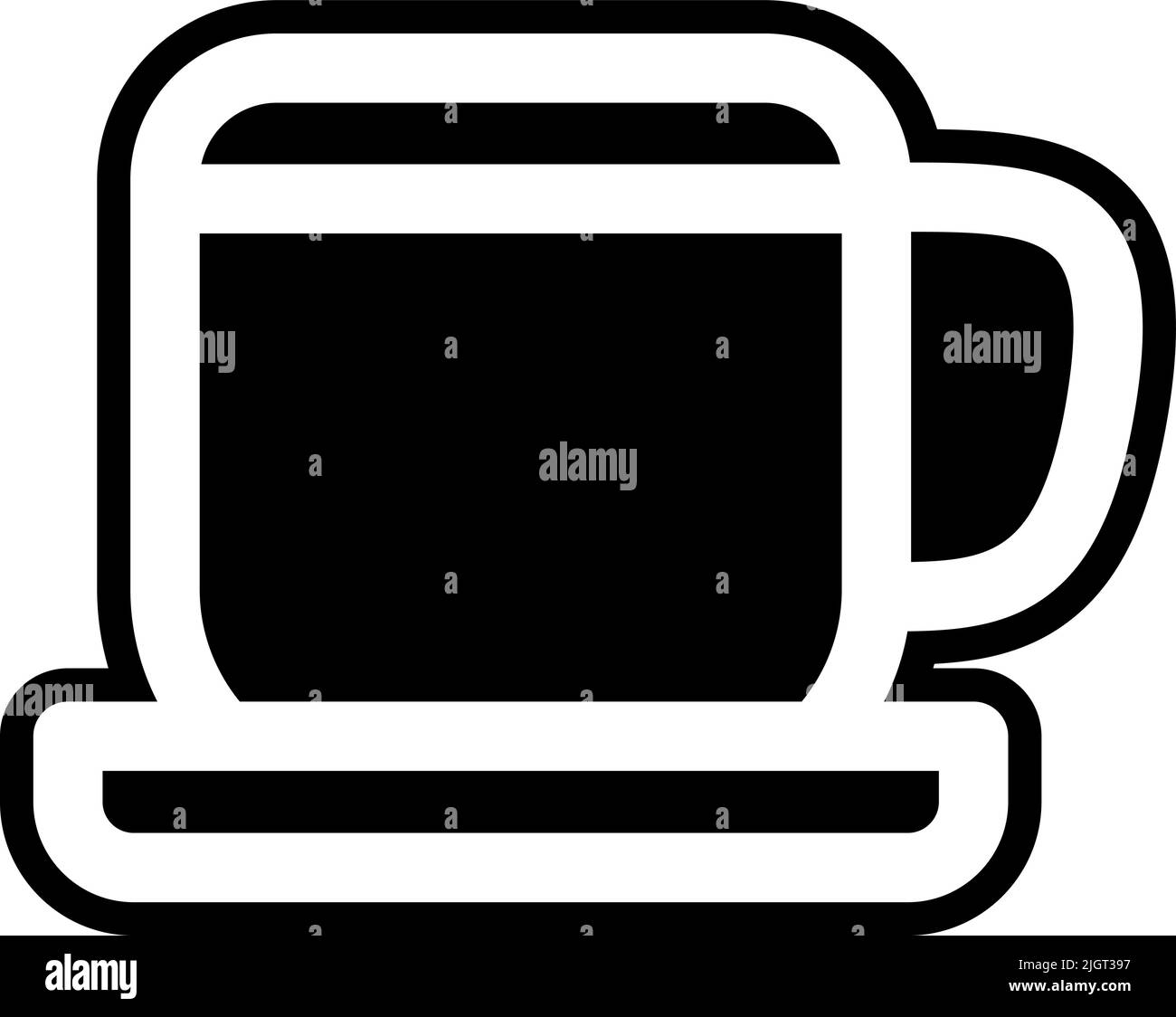 Office material mug icon Stock Vector Image & Art - Alamy