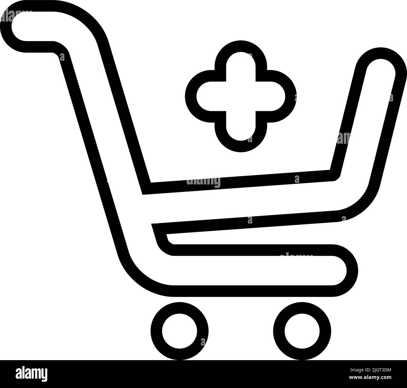 Online shopping add icon Stock Vector Image & Art - Alamy