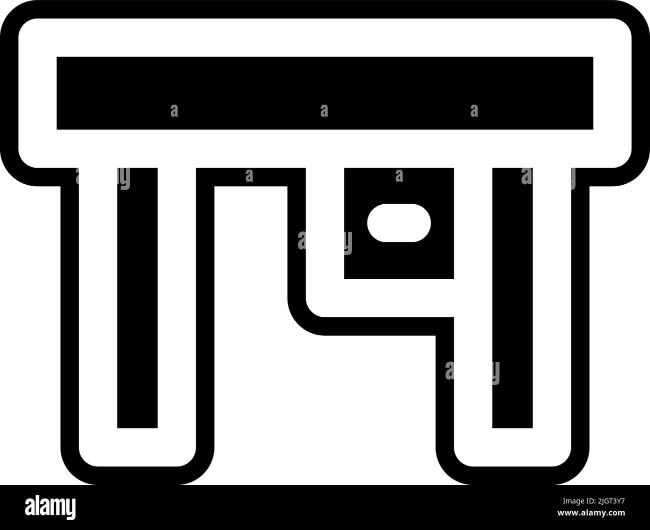 Office material desk icon Stock Vector Image & Art - Alamy