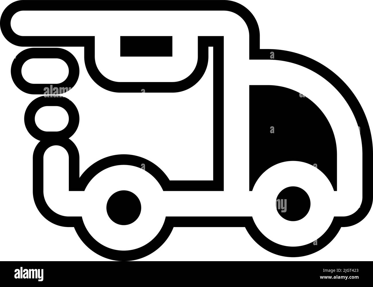 Online shopping express commerce delivery Black and White Stock Photos ...