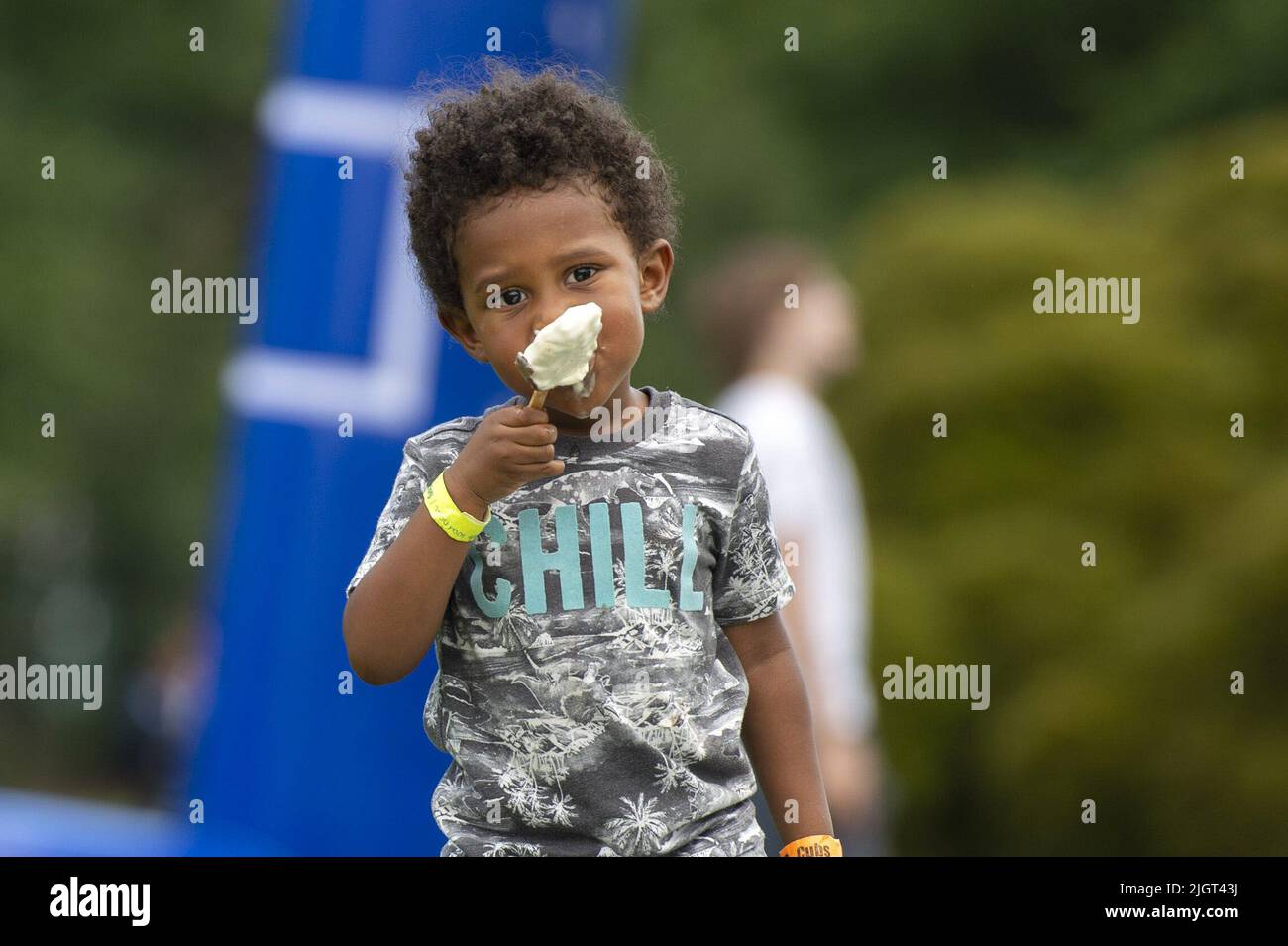Washington, United States. 12th July, 2022. Caleb Warnock, son of Sen ...