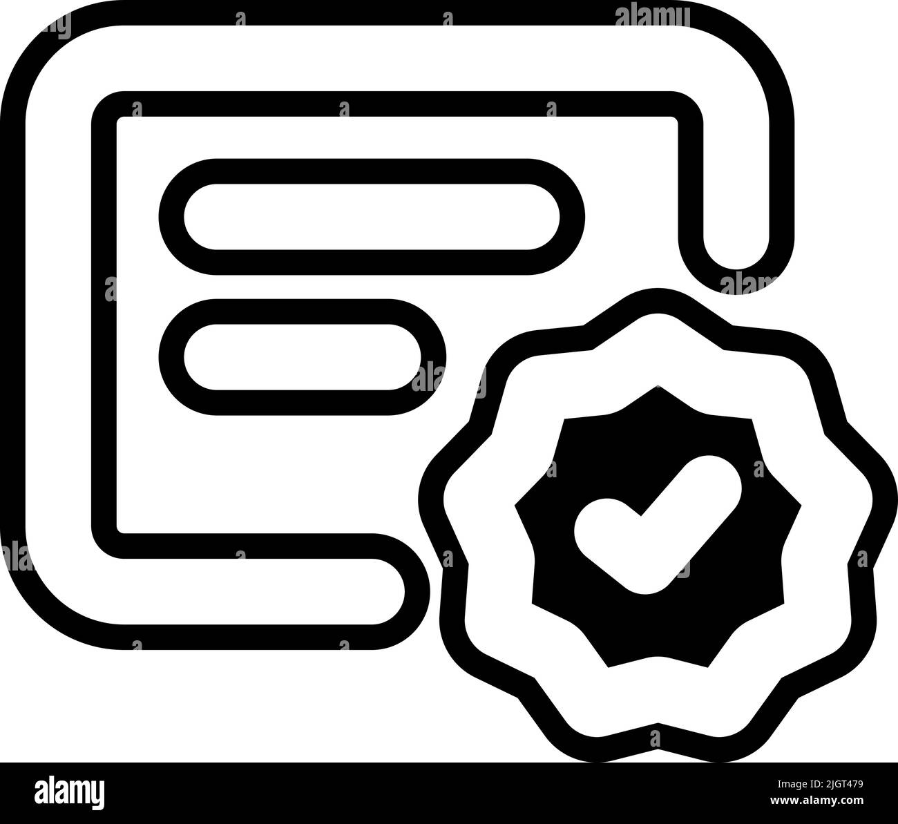 Online shopping certificate icon Stock Vector Image & Art - Alamy