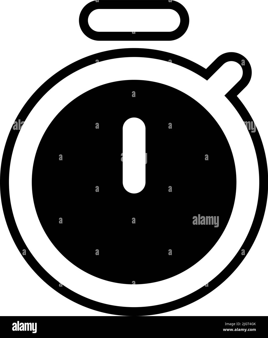 Online Shopping Stopwatch Icon Stock Vector Image And Art Alamy