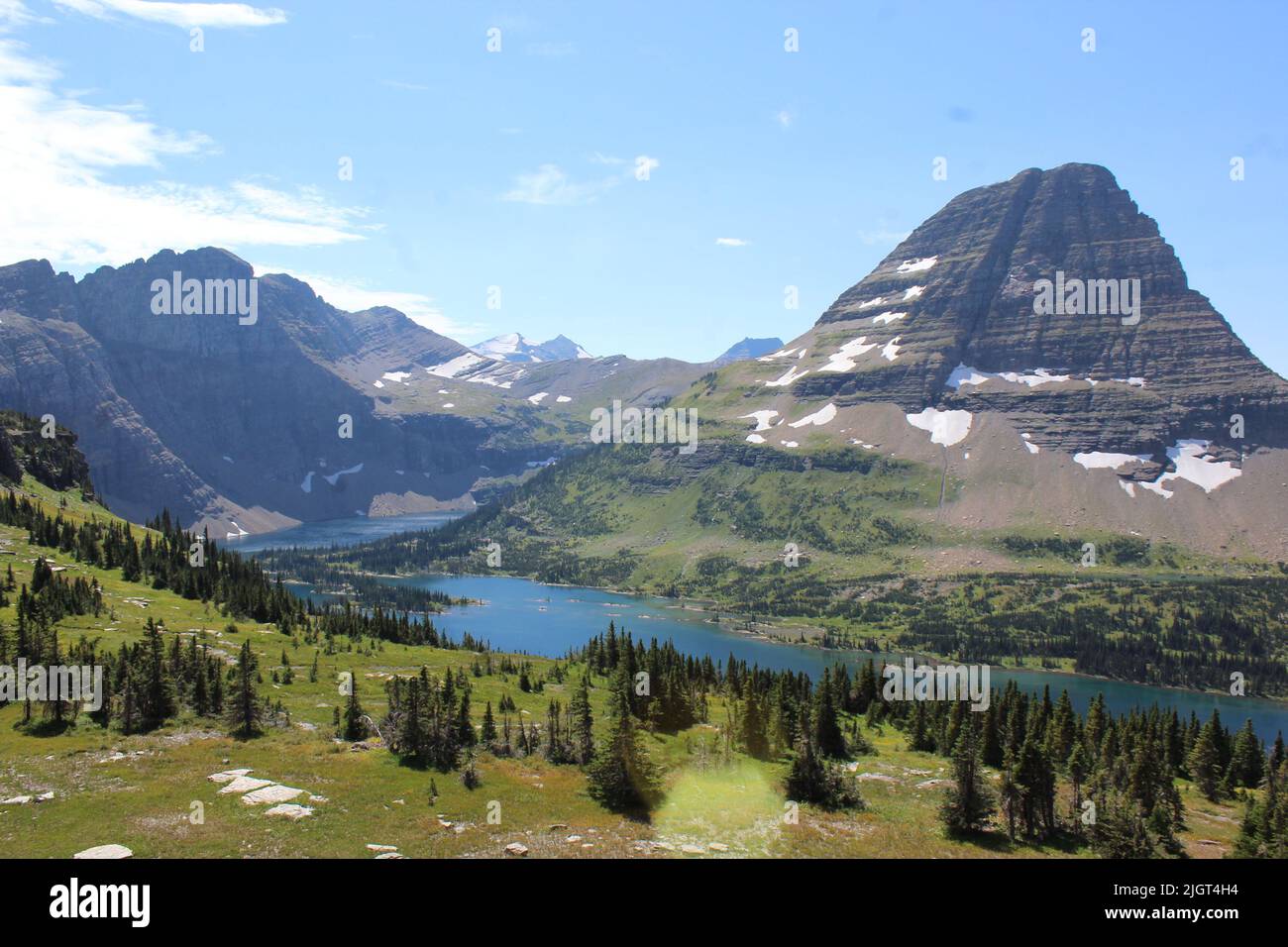 Hidden Lake Glacier National Park Stock Photo - Alamy