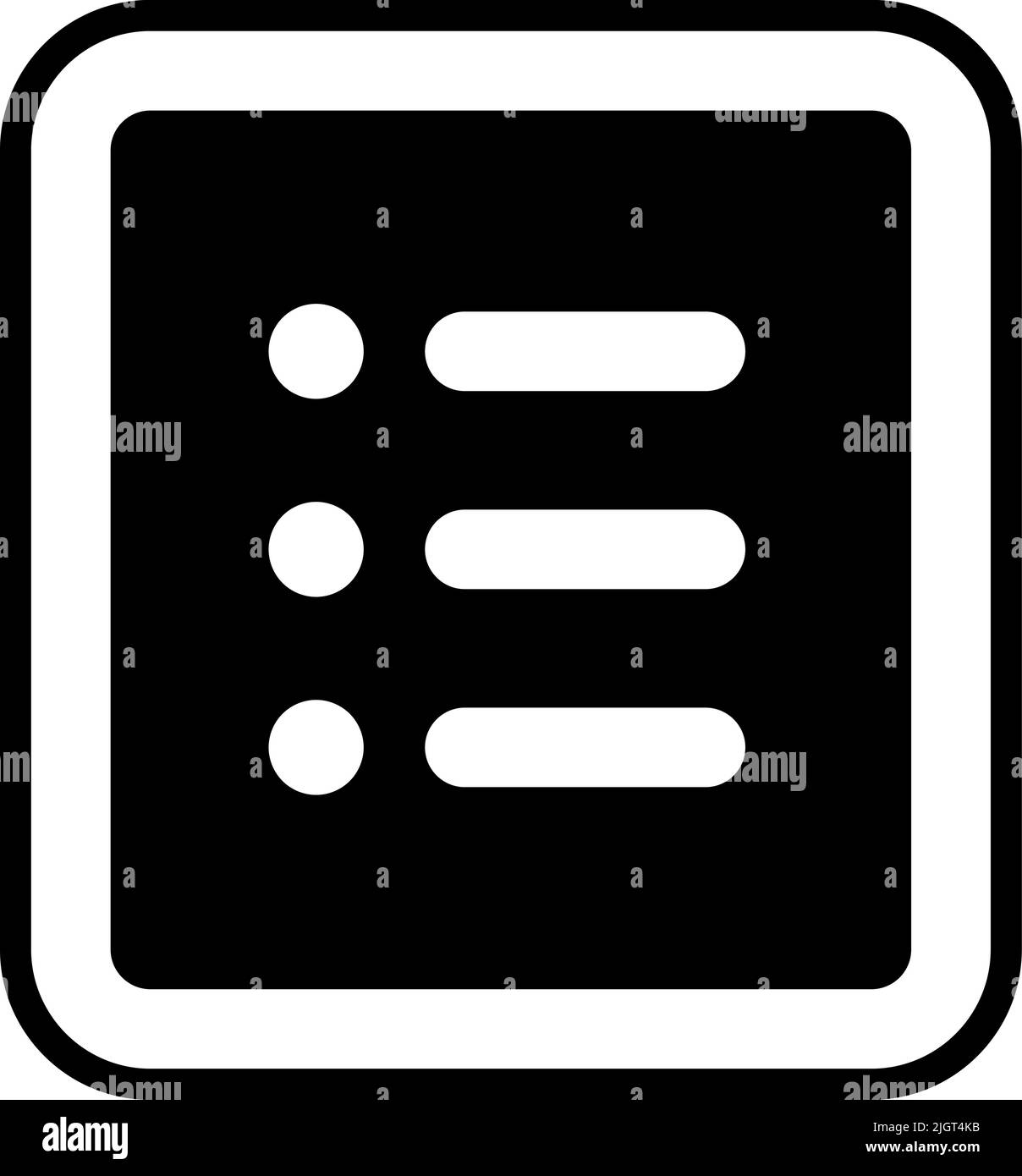 Online survey icon black Stock Vector Images - Alamy