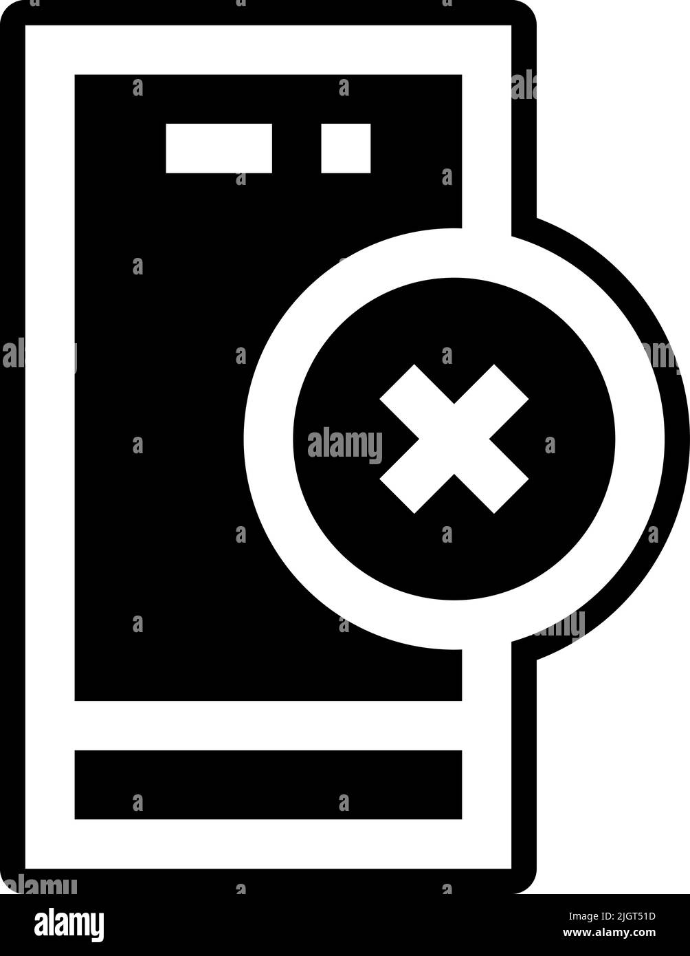 Denied icon Black and White Stock Photos & Images - Alamy
