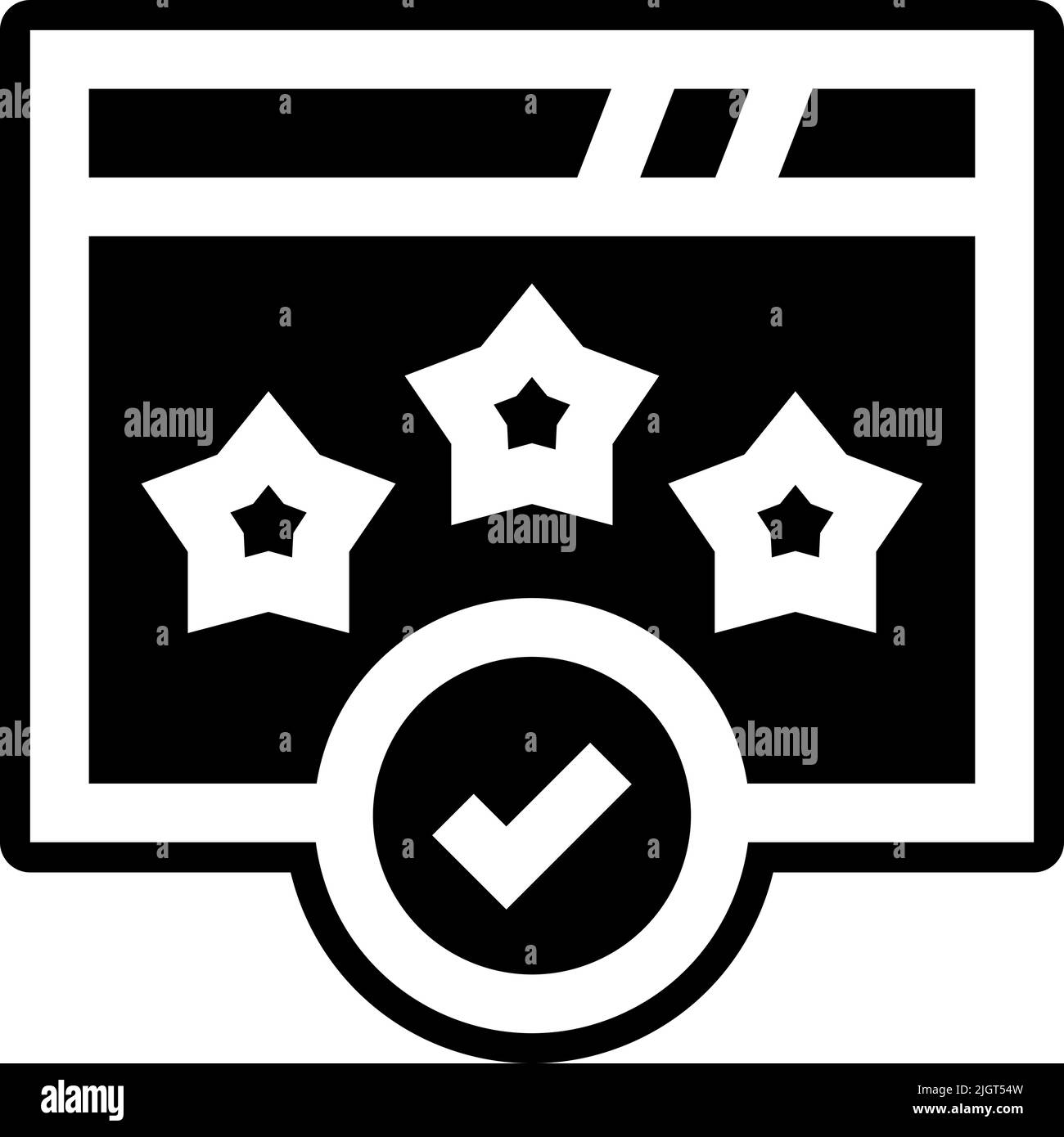 Rating validation customer satisfaction icon Stock Vector Image & Art - Alamy