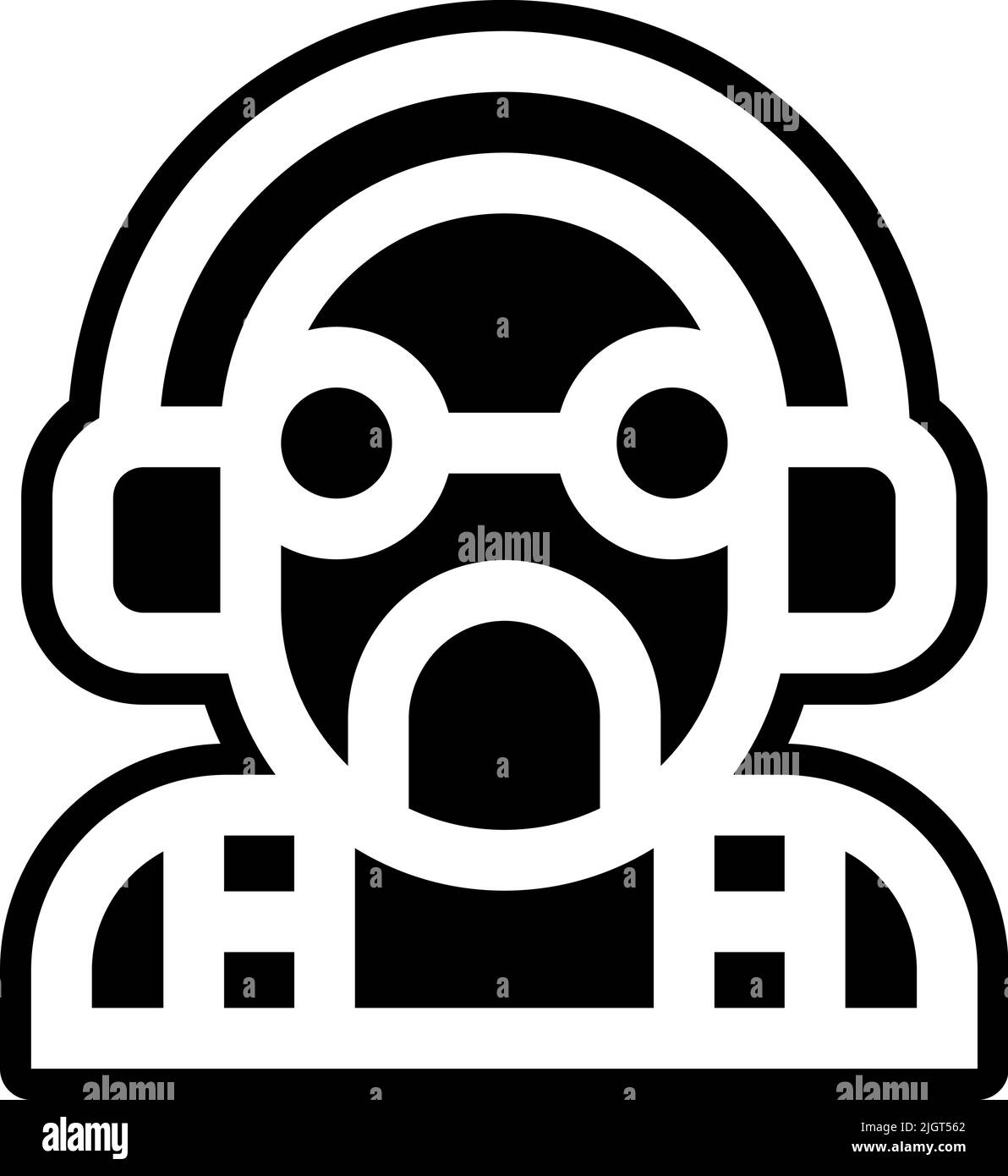 Science avatars cyborg icon Stock Vector Image & Art - Alamy