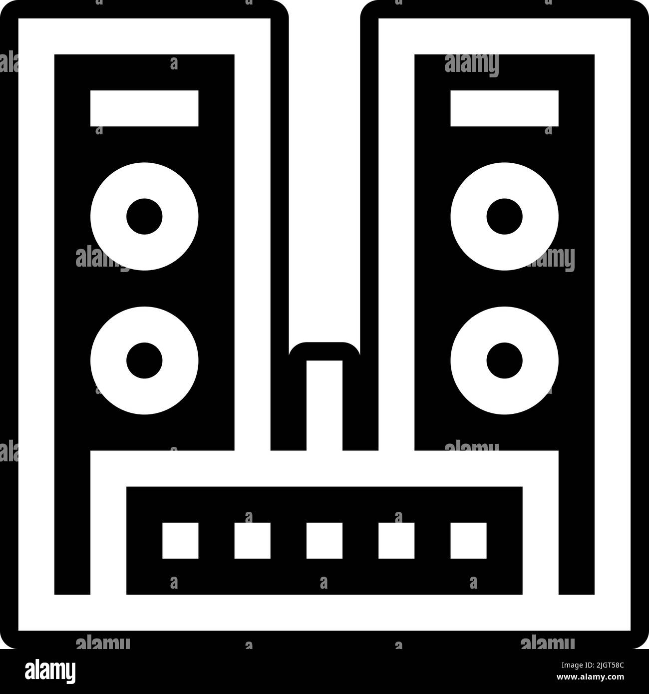 Shows speakers icon Stock Vector Image & Art - Alamy