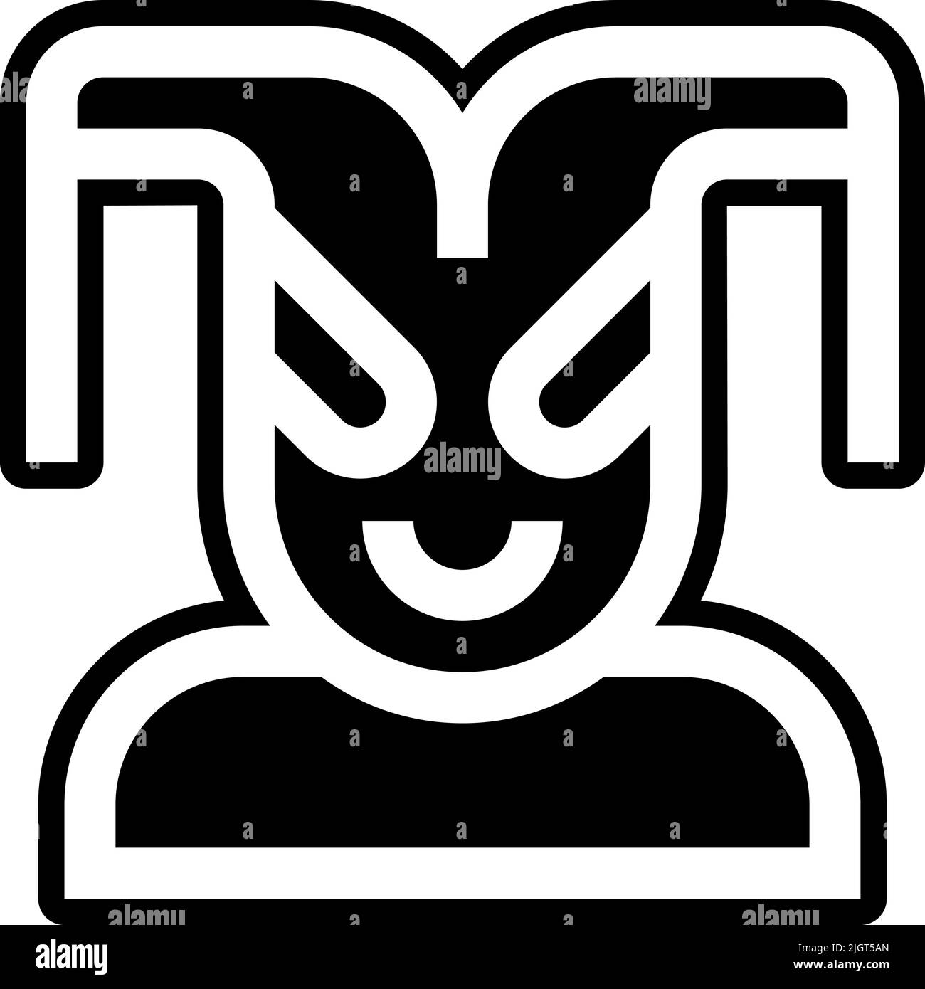 Science avatars alien icon Stock Vector Image & Art - Alamy