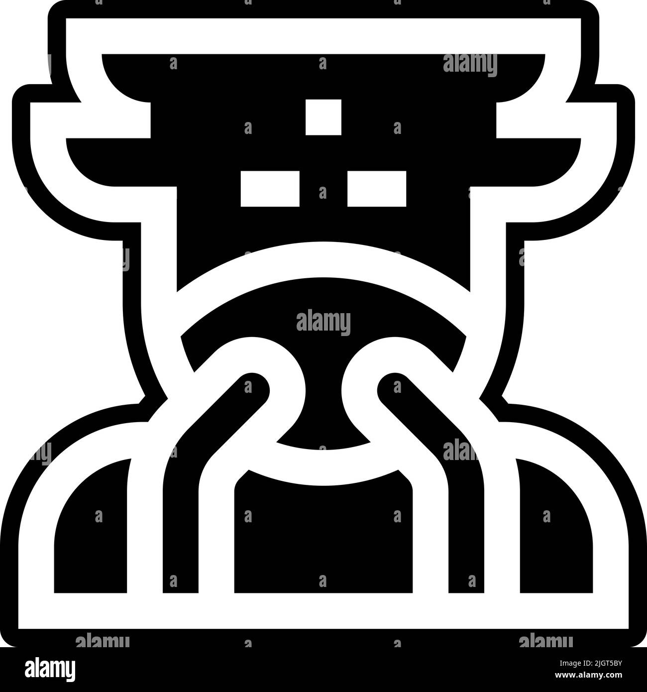 Science avatars alien icon Stock Vector Image & Art - Alamy